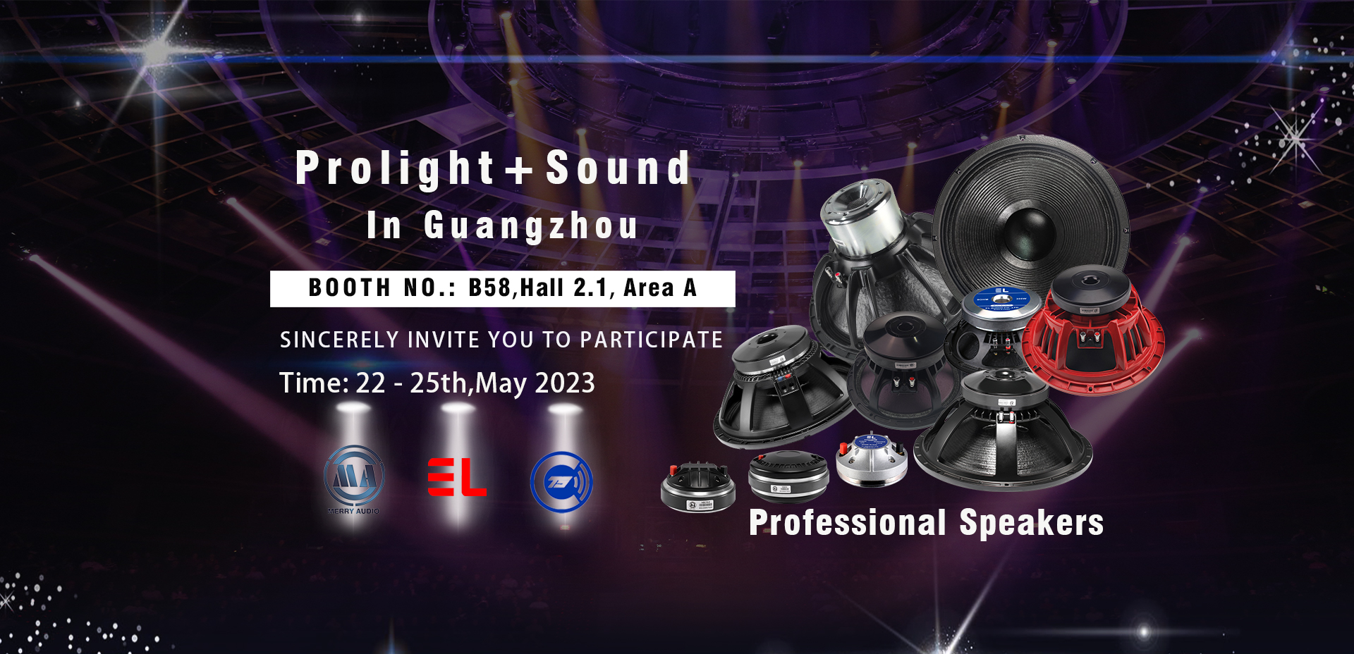professional speakers factory Merry Audio